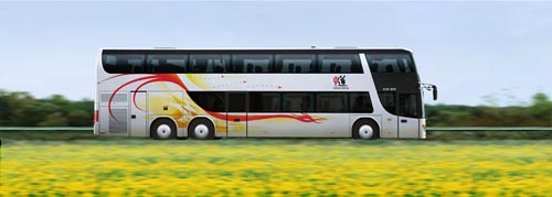 安凯豪华双层客车即将亮相黄金线